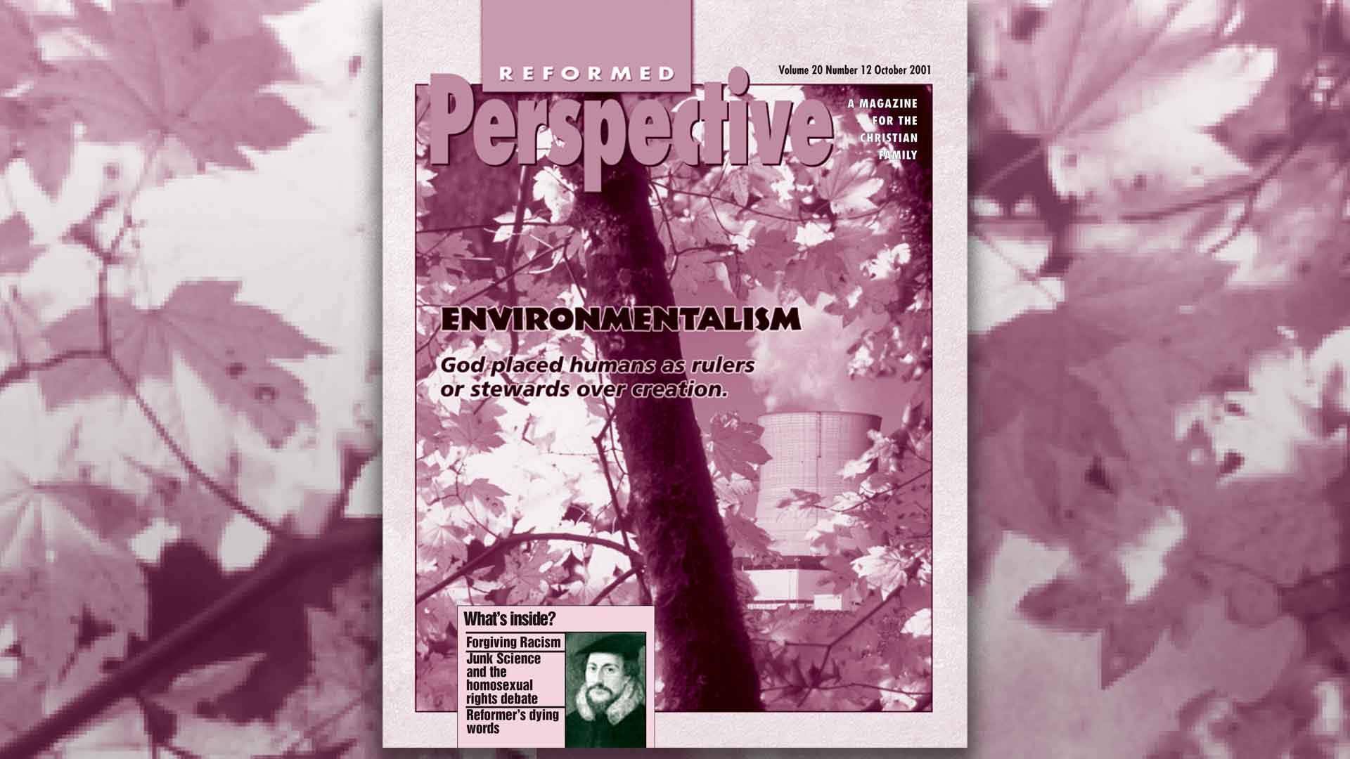 October 2001 issue | Reformed Perspective