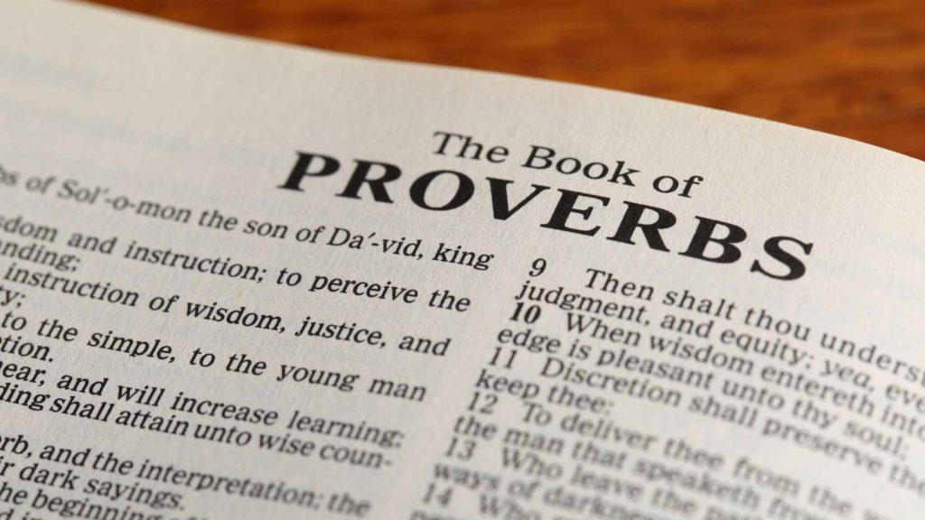 July 1 – Introduction to Proverbs | Reformed Perspective