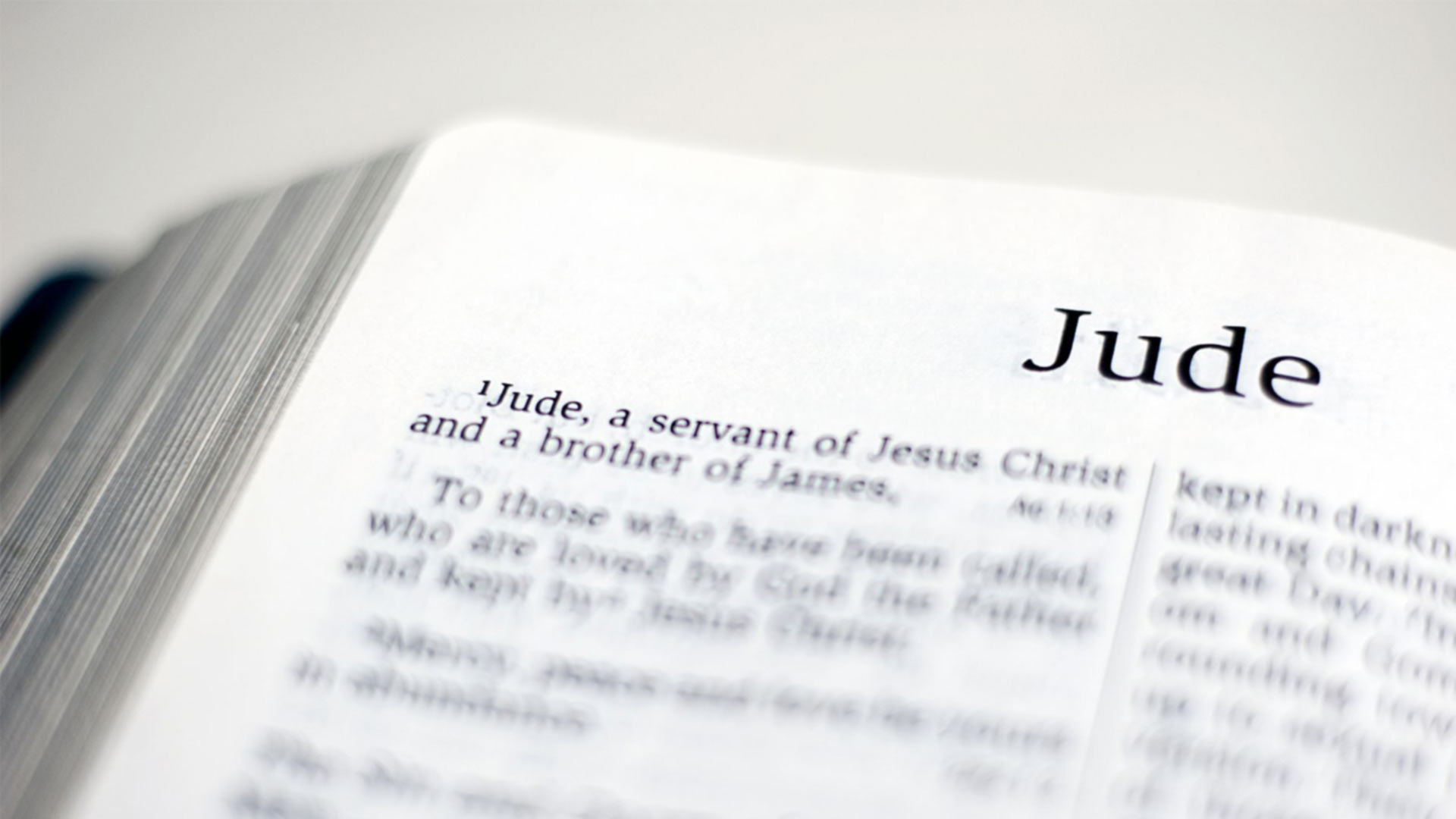 November 1 – Introduction to the letter of Jude | Reformed Perspective