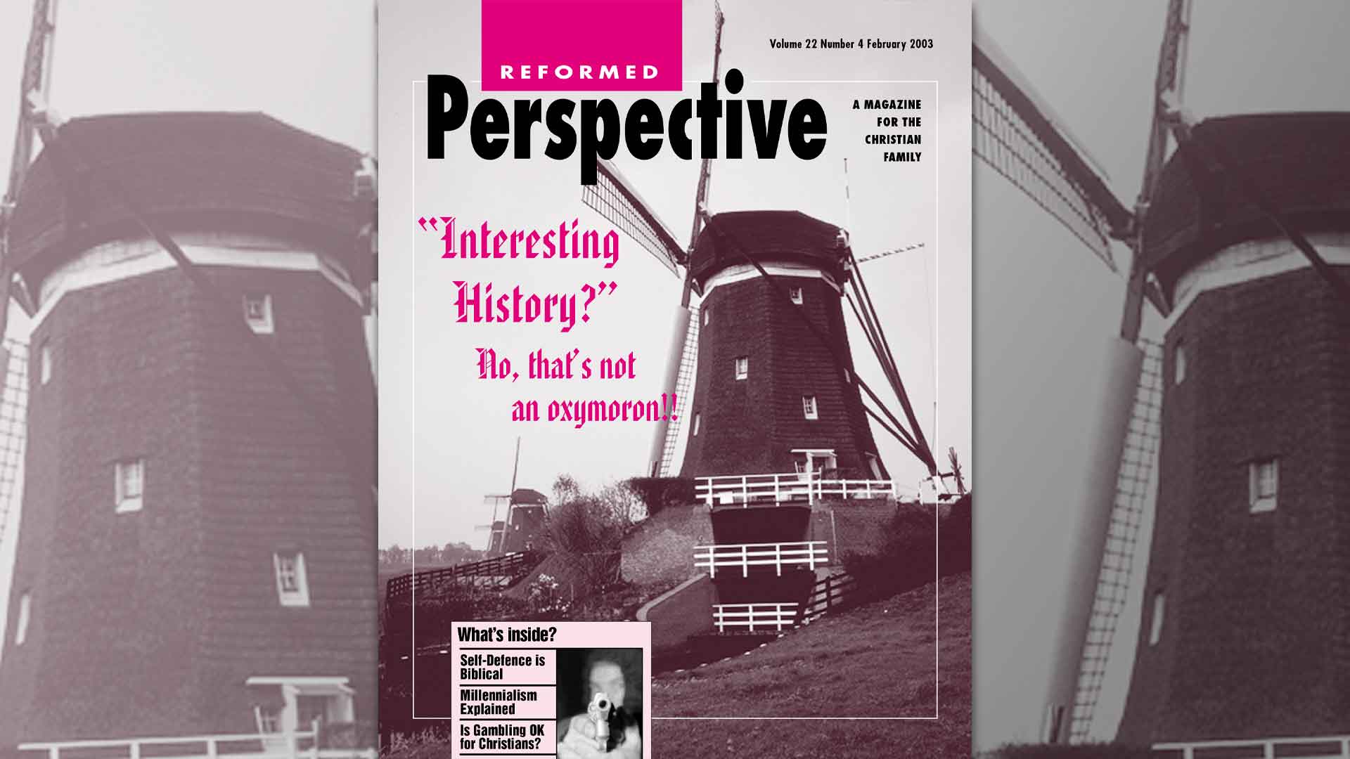 February 2003 issue | Reformed Perspective