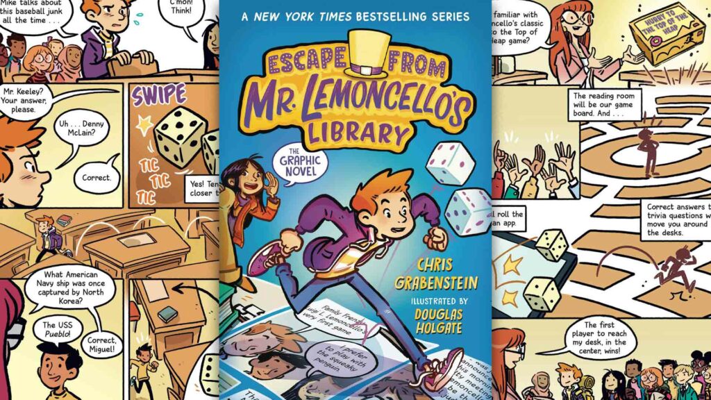 Escape from Mr. Lemoncello’s library: the graphic novel | Reformed ...