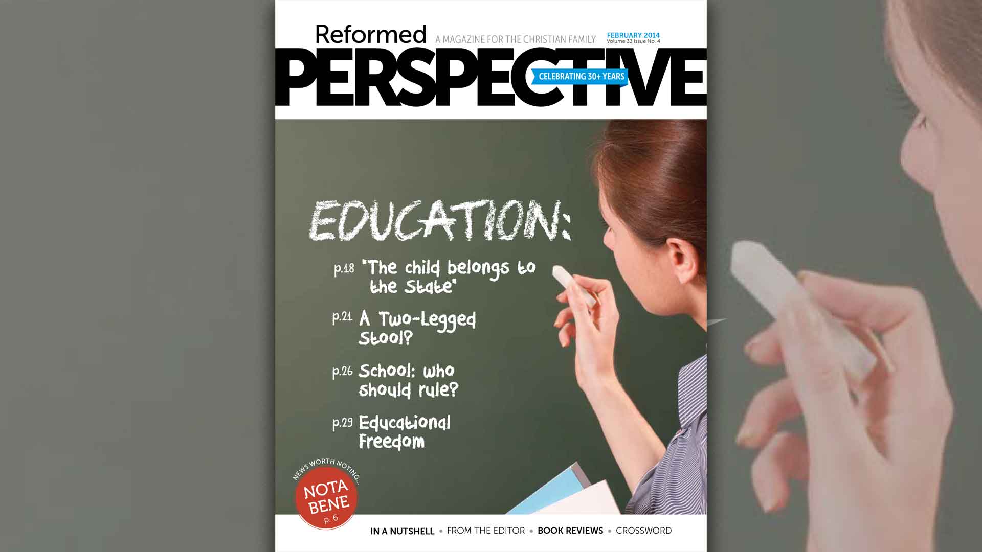 February 2014 issue | Reformed Perspective