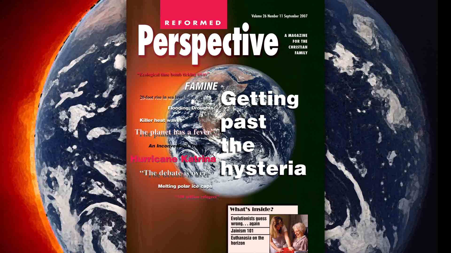 September 2007 issue | Reformed Perspective