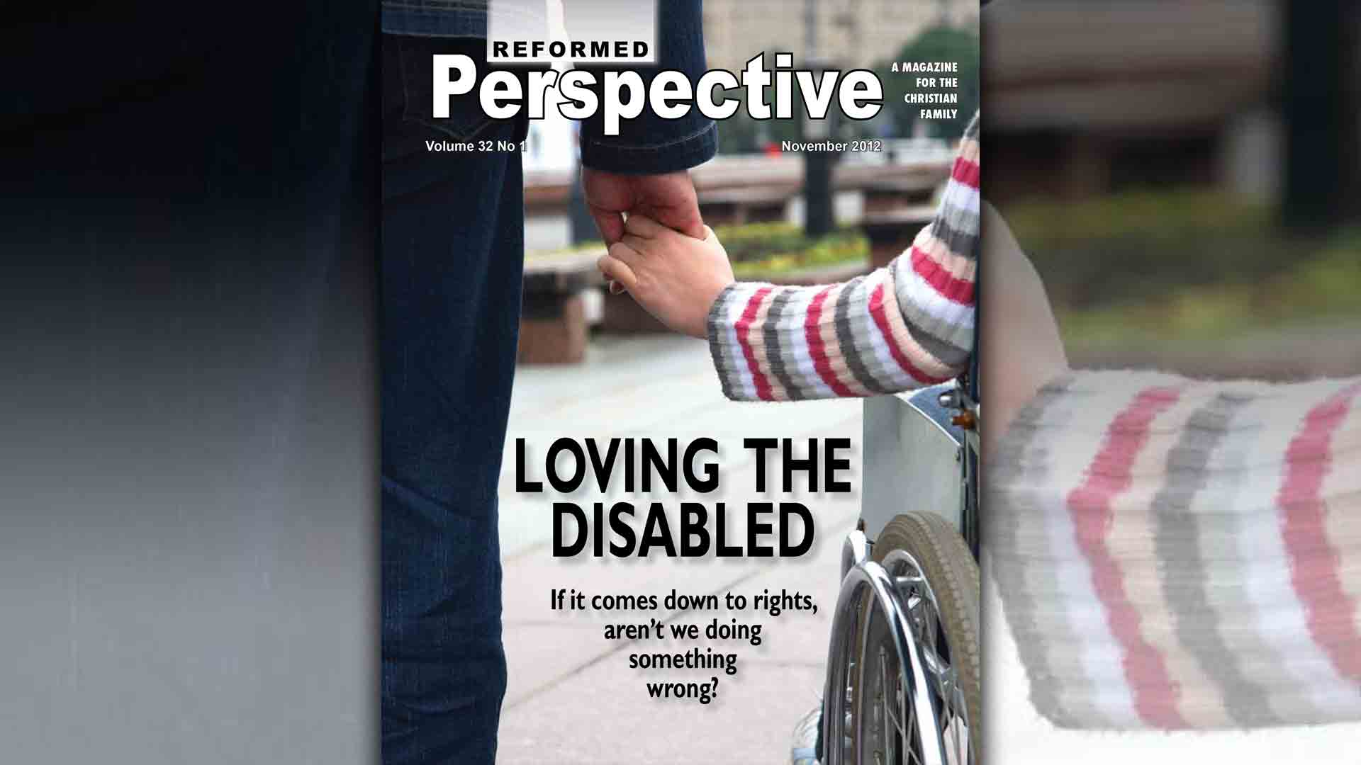 Nov 2012 issue | Reformed Perspective